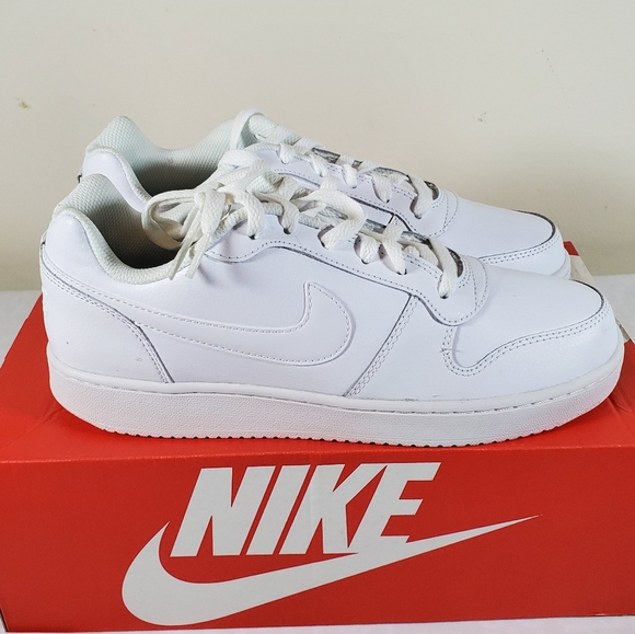Nike | Shoes | Mens Nike Ebernon Low Triple White | Poshmark
